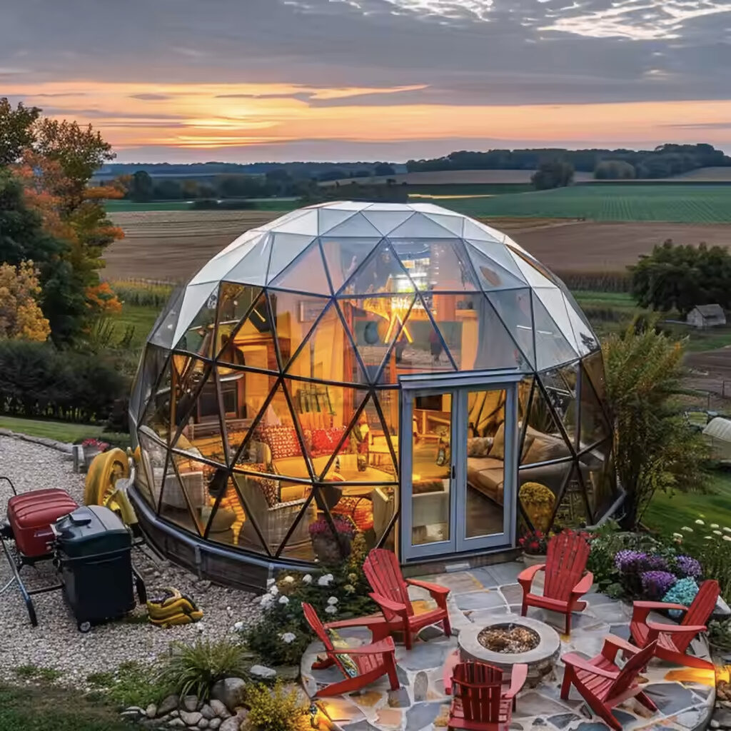 The Dome House – Geodesic dome kits